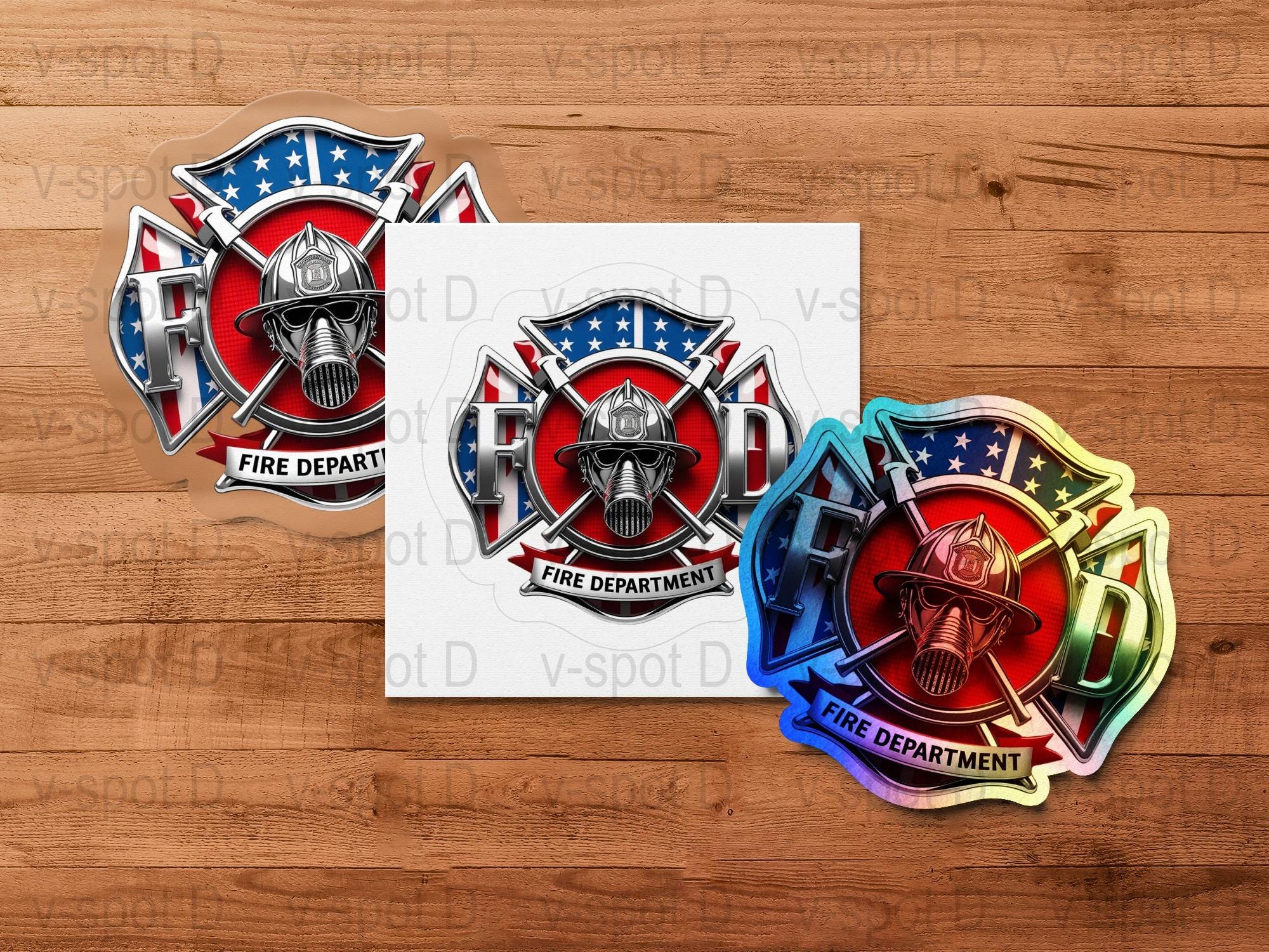 Firefighter Cross Logo: Patriotic Fire Rescue Art (print Ready File) - Etsy