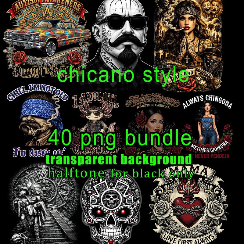 Chicano Art Sticker - Etsy