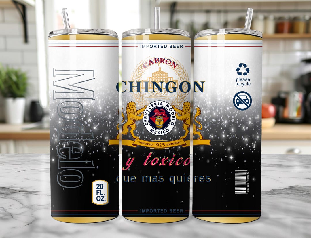 Tumbler Wrap Design Yo Soy Cabron -modelo Cerveza-digital Download ...