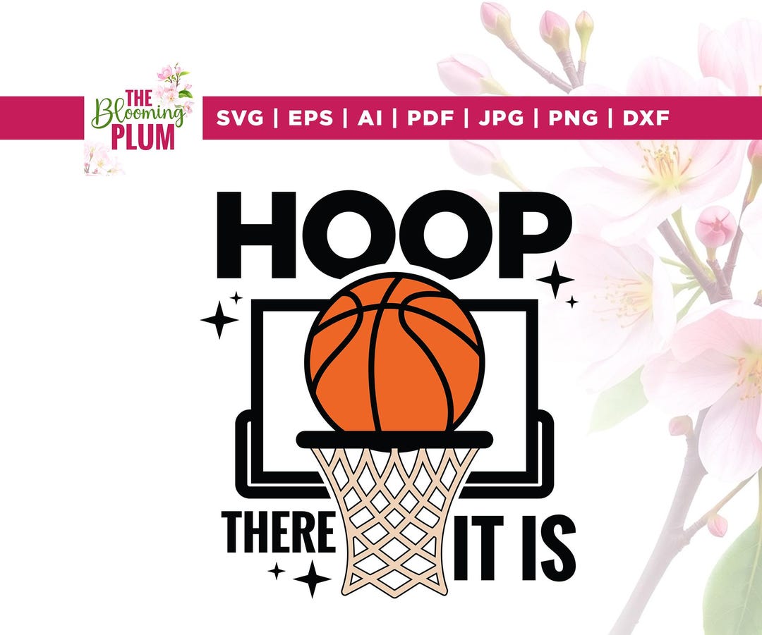 Hoop There It is SVG, Softball Shirt Svg, Hoop Svg, Cricut, Sublimation ...