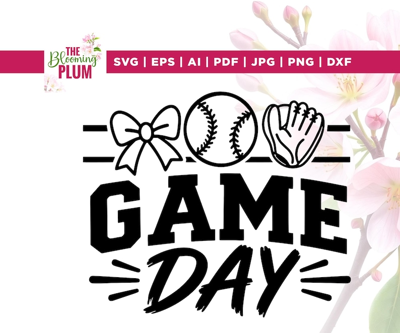 Baseball Gameday SVG, Softball Continuous Line Art (digital Download ...