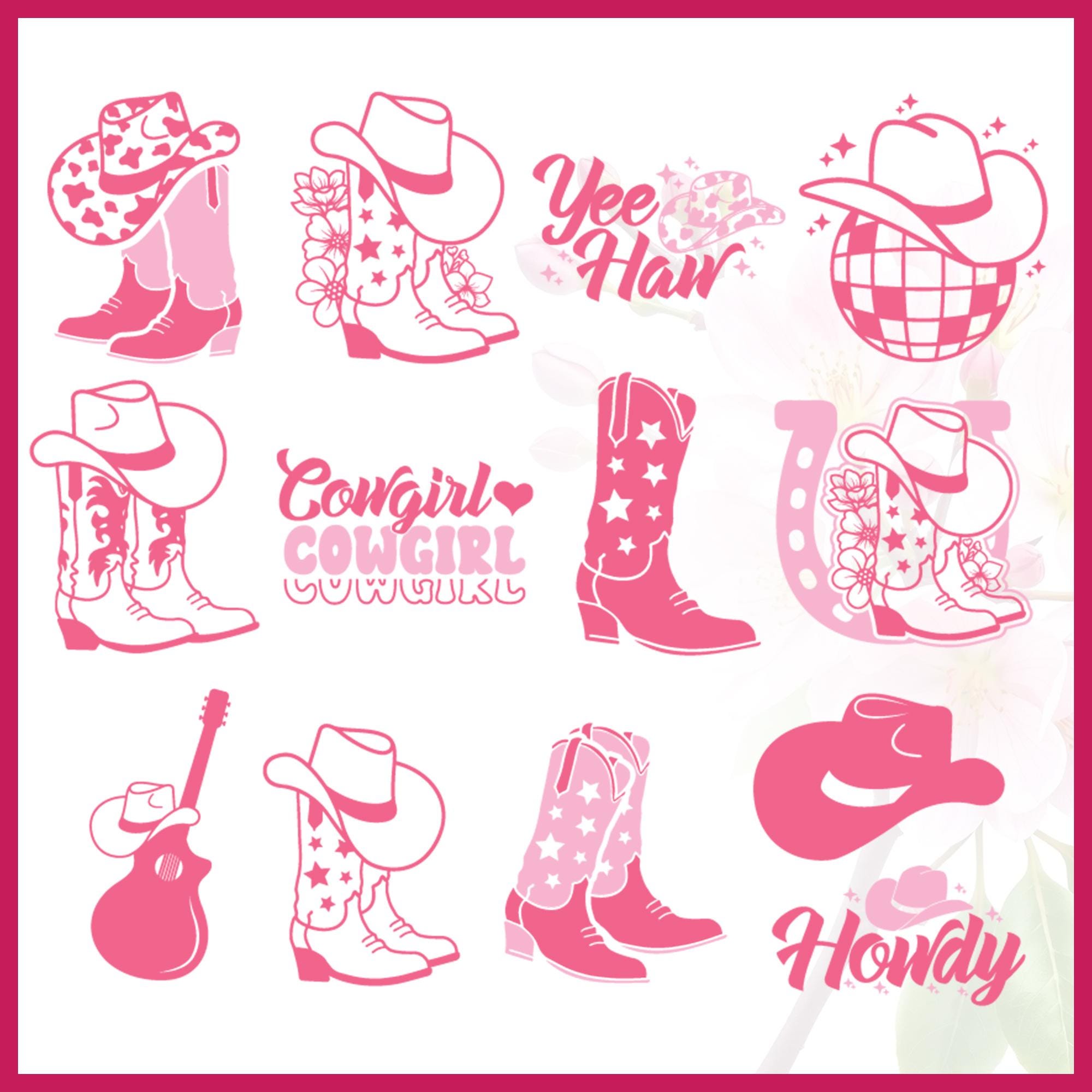 Cowgirl Svg Bundle, Rodeo Vibes Svg, Cricut, Sublimation, Cowgirl Hat ...