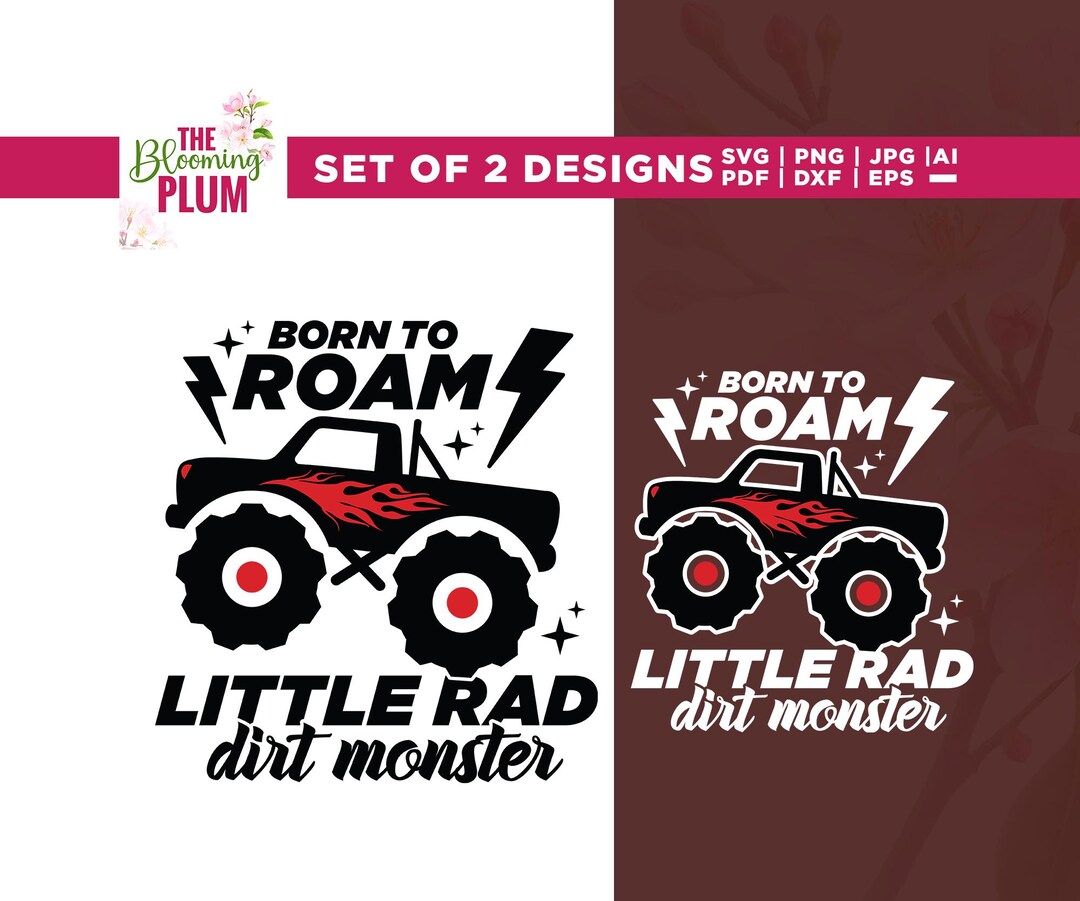 Born to Roam SVG, Little Boy SVG, Cricut, Sublimation, Boy Love Monster ...