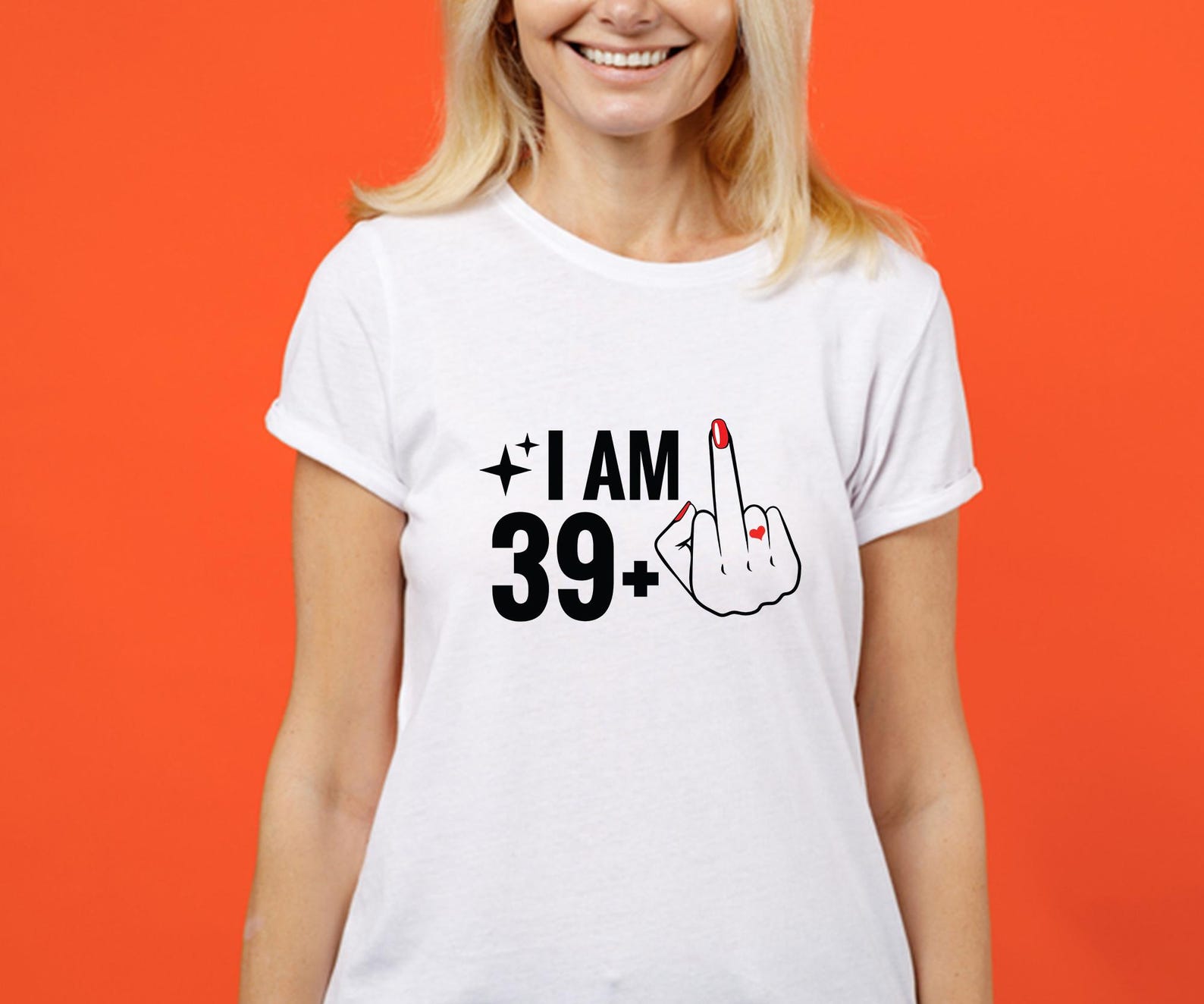 I Am 39 Plus Middle Finger Svg, Svg for 40th Birthday, Cricut ...