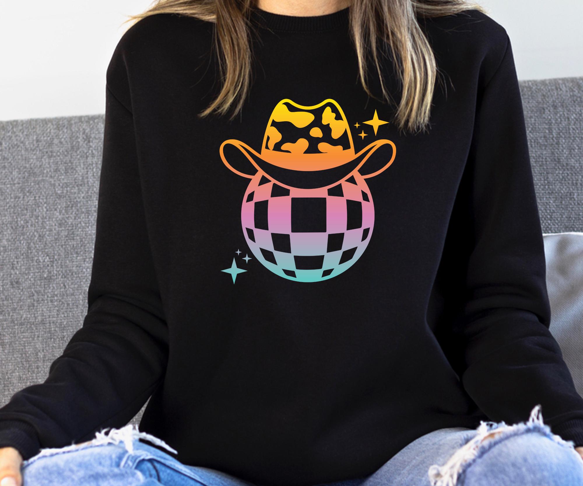Disco Cowgirl SVG, Cowboy Hat, Bachelorette Western (digital Files) - Etsy