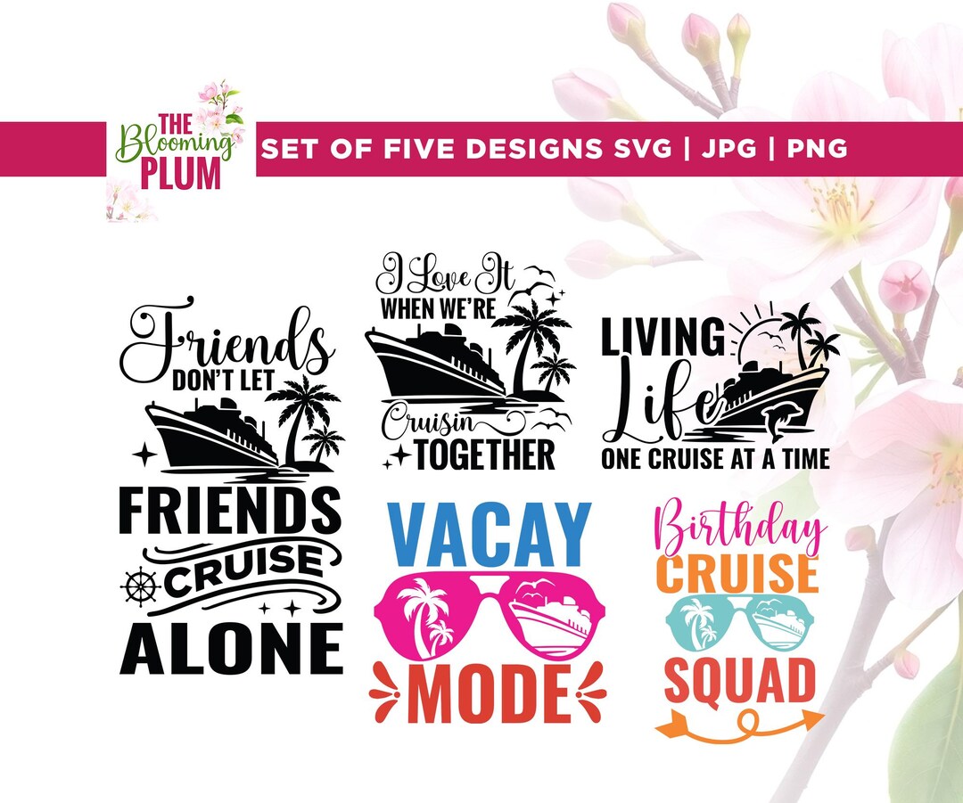 Cruise Svg Bundle, Kids First Cruise Svg, Cricut, Sublimation, Cruise ...