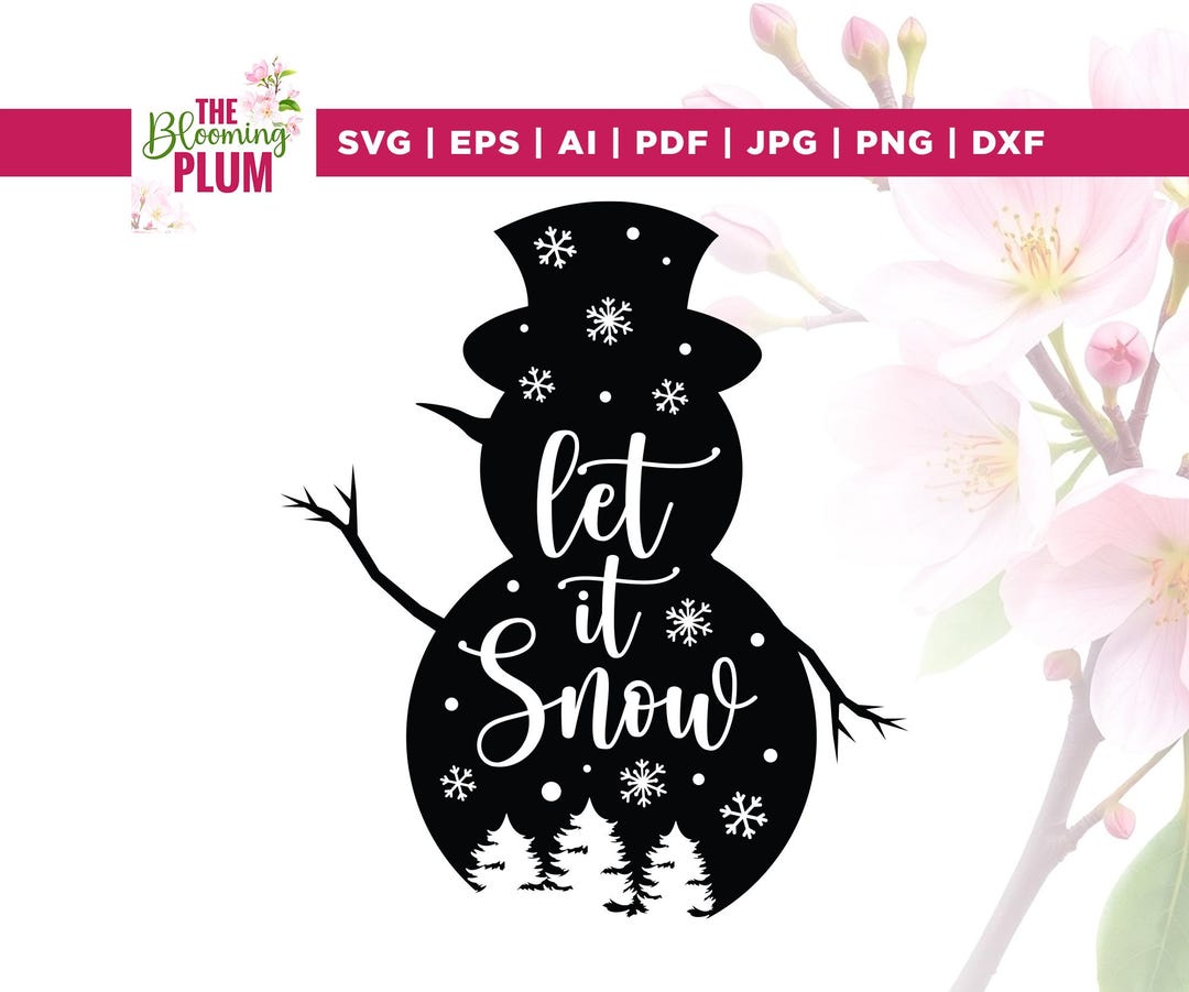 Snowman Svg, Winter Svg, Cricut, Png, Svg, Christmas Snowman Svg ...