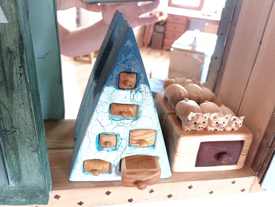 Mountain Shape Box, Concrete Storage Box, Concrete Jewelry Box, Unique ...
