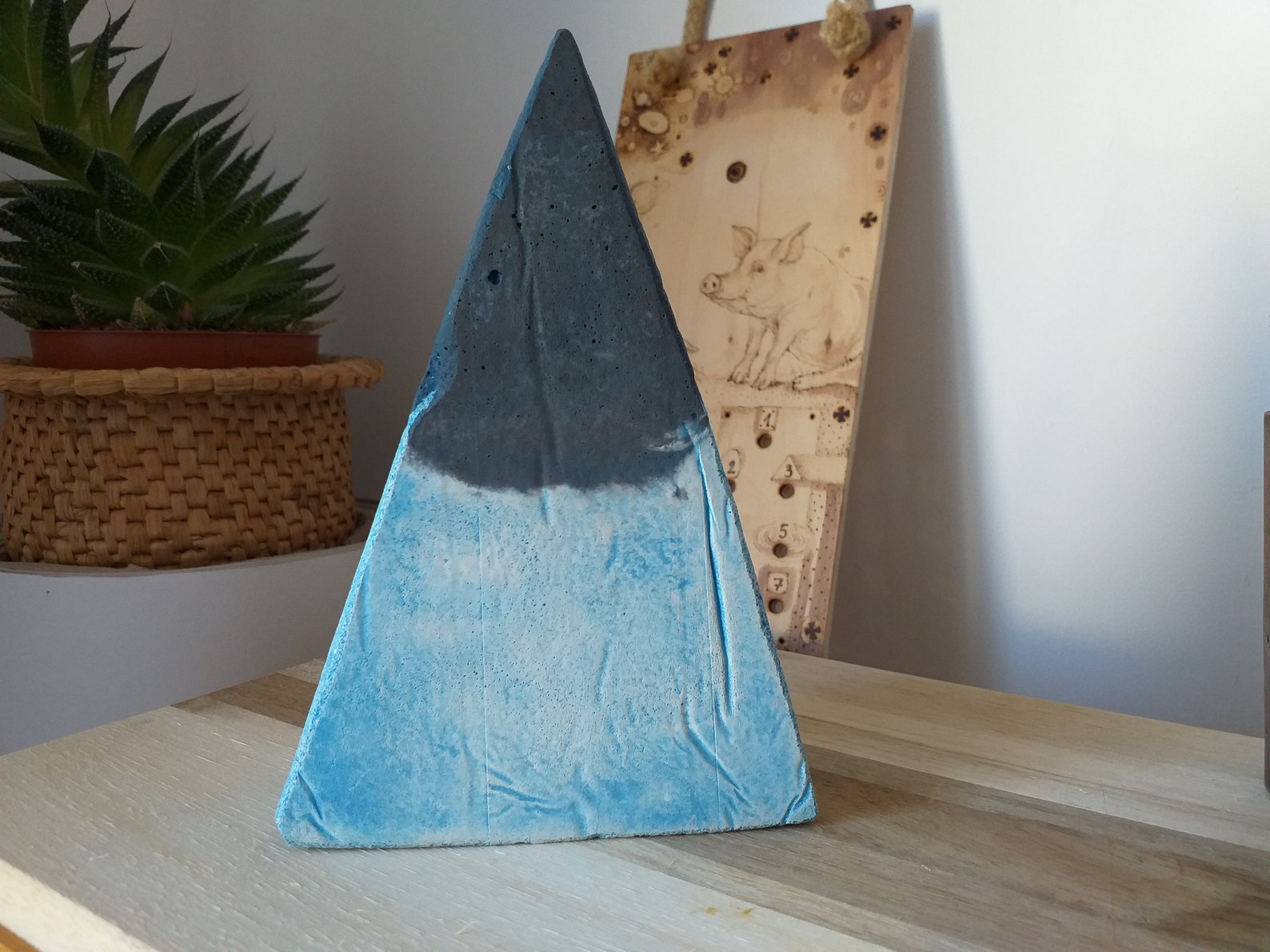 Mountain Shape Box Concrete Storage Box Concrete Jewelry - Etsy