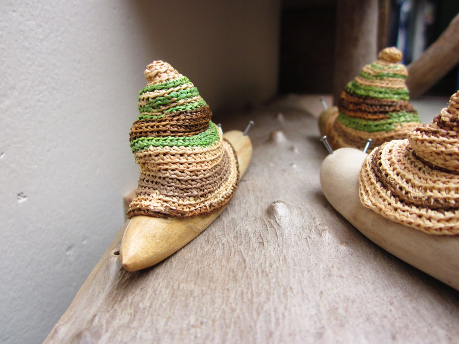 Made to Order, Wooden Snail, Wood Carving, Miniature Art, Wooden ...
