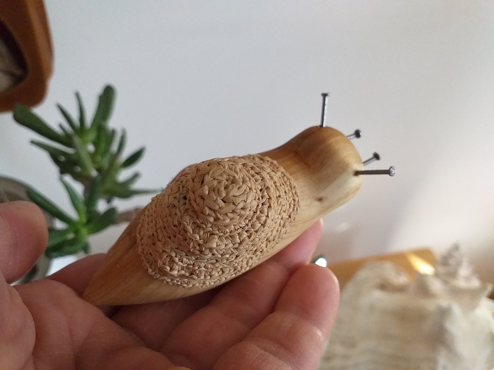 Wooden Snail for Wall Decor, Wood Carving, Snail - Etsy