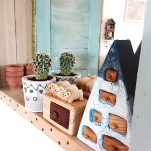 Mountain Shape Box, Concrete Storage Box, Concrete Jewelry Box, Unique ...