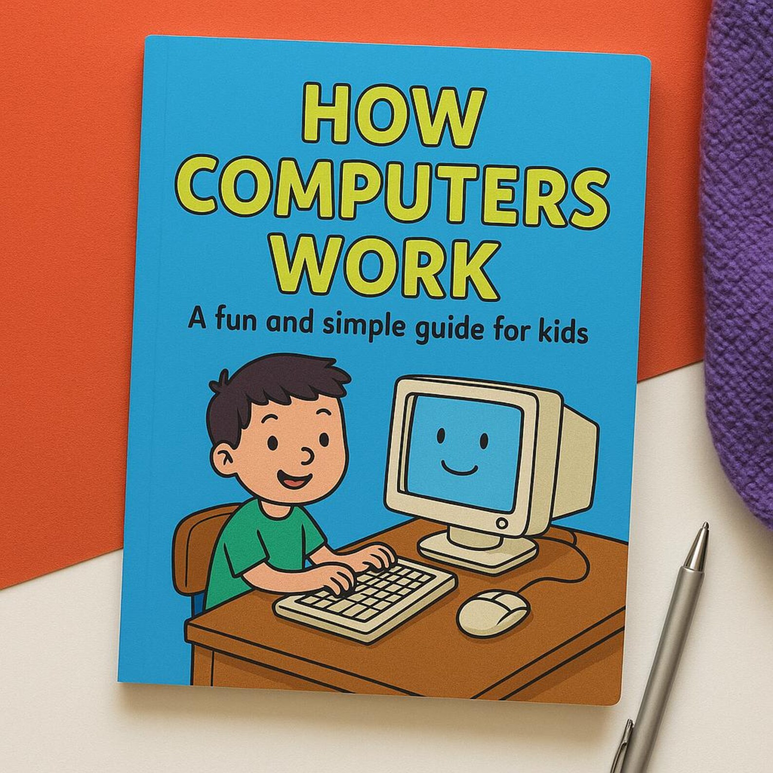 Tech Explorers – Kids Printable Coloring Book About Computers, Coding ...