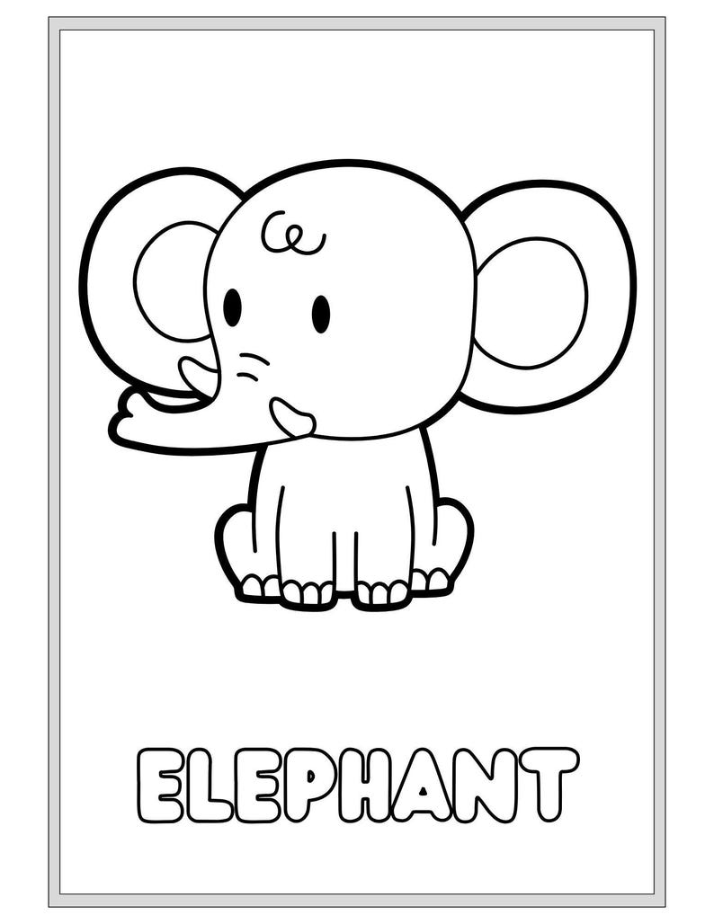 52 Pages of Alphabet Trace & Coloring - Etsy