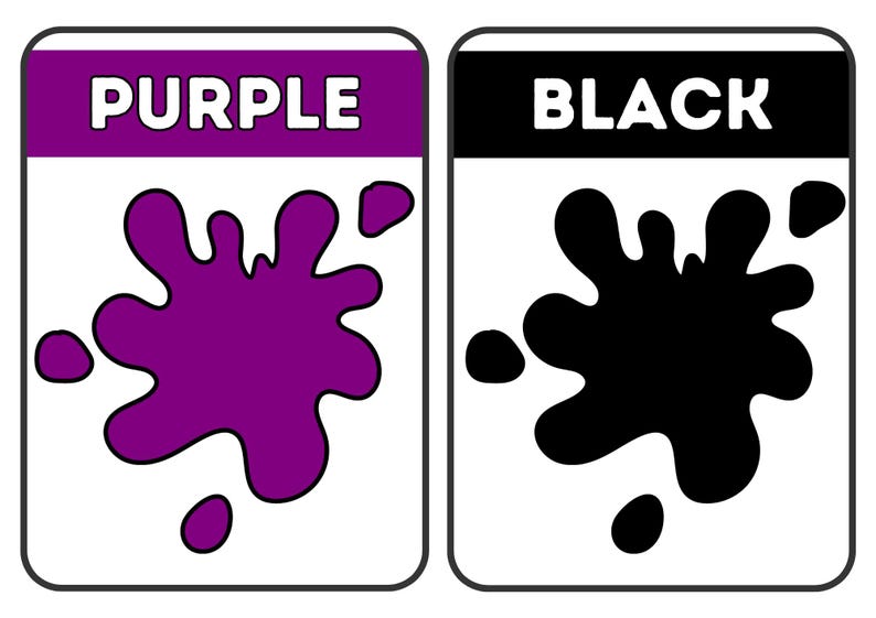 Printable Color Flashcards: Toddler & Preschool Learning (digital ...