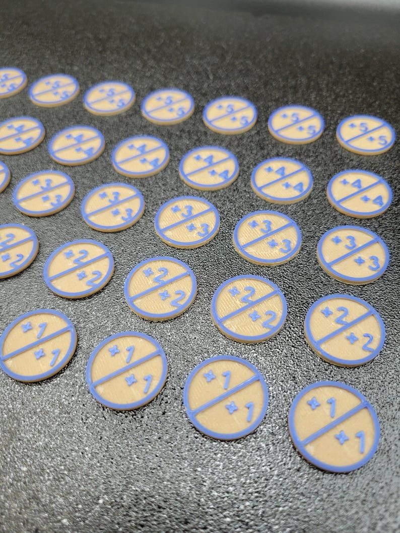 MTG +1/+1 Counters Set: Mana-themed Magic the Gathering Tokens - Etsy