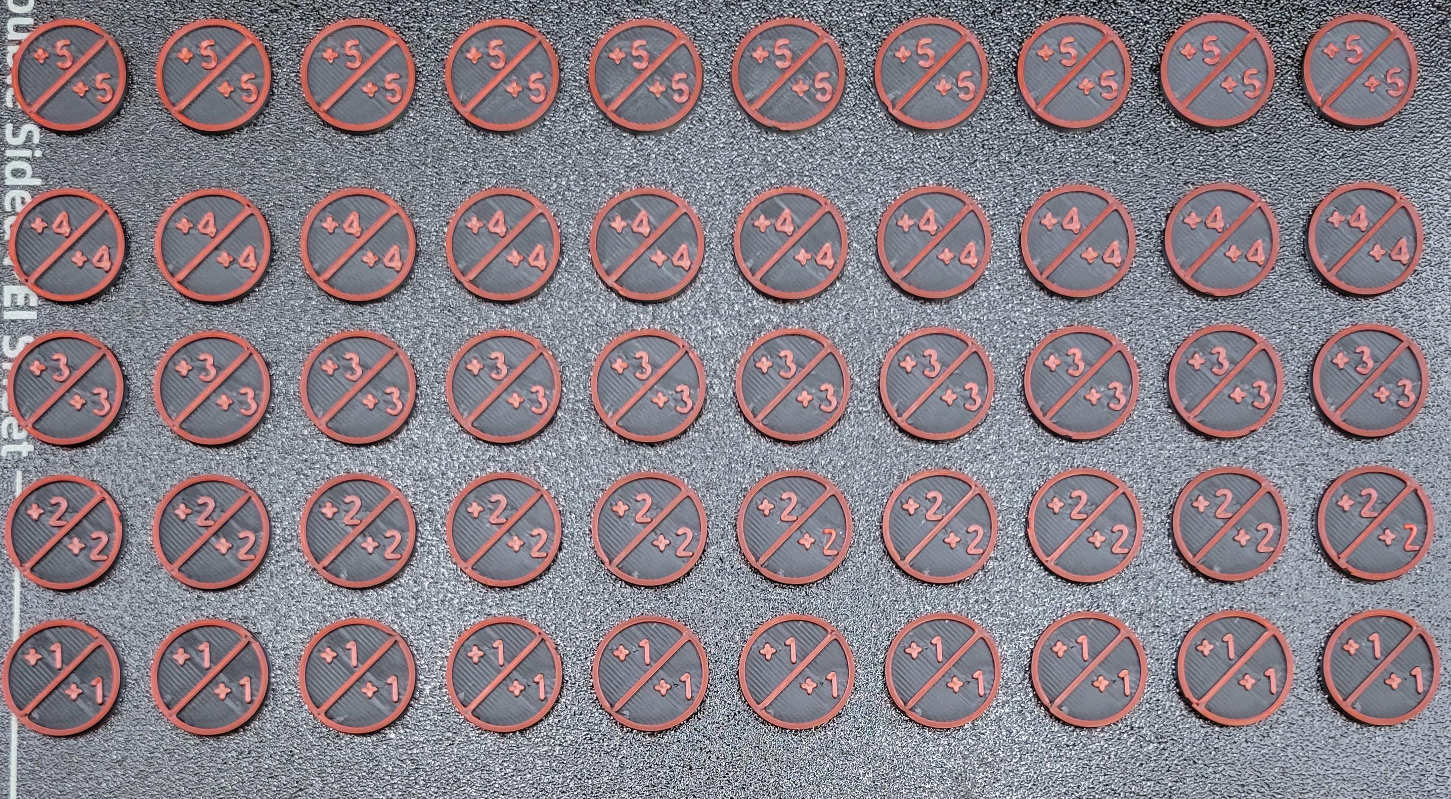 MTG +1/+1 Counters Set: Mana-themed Magic the Gathering Tokens - Etsy