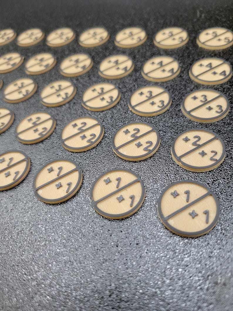 MTG +1/+1 Counters Set: Mana-themed Magic the Gathering Tokens - Etsy