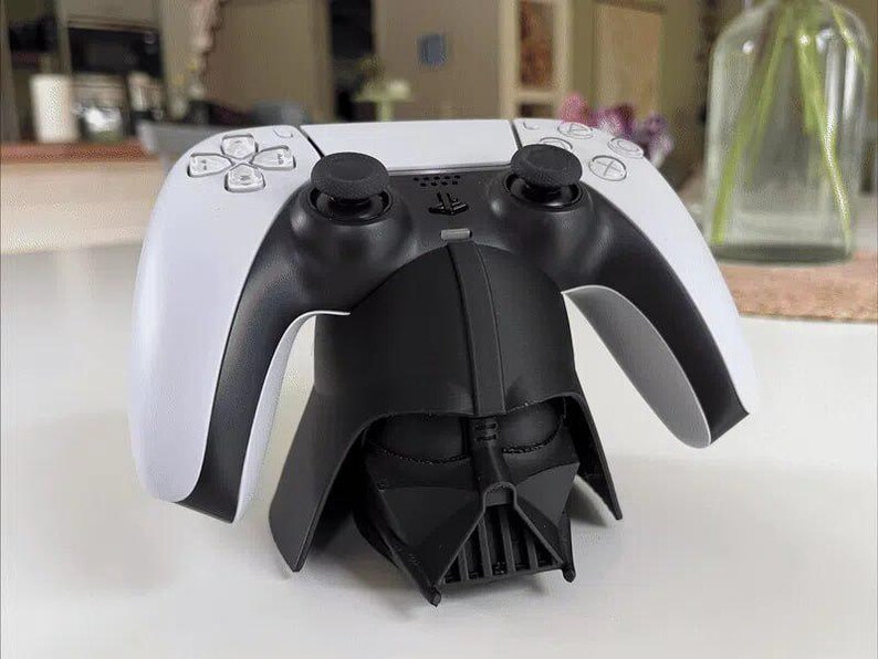 Darth Vader PS5 Controller Stand | Star Wars Inspired 3D Printed Design ...