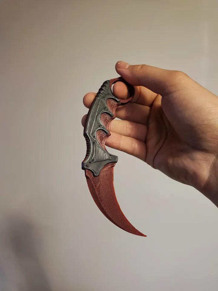 Csgo Karambit Stl File Model - Etsy