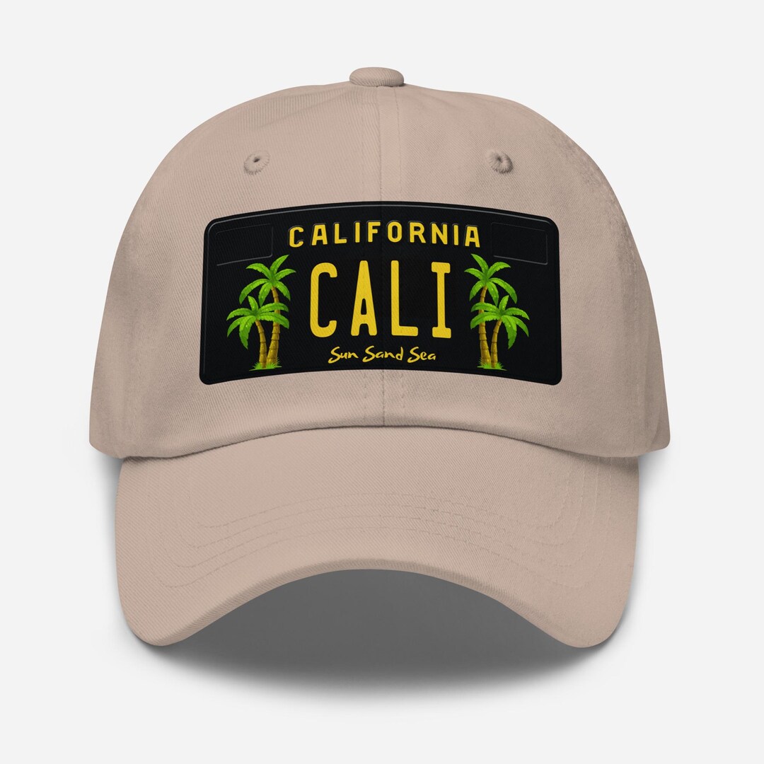 CALI - California License Plate Old School Mom and Dad Hat - Etsy