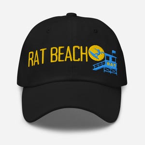 RAT Beach Dad Hat, Torrance California Surf Style - Etsy