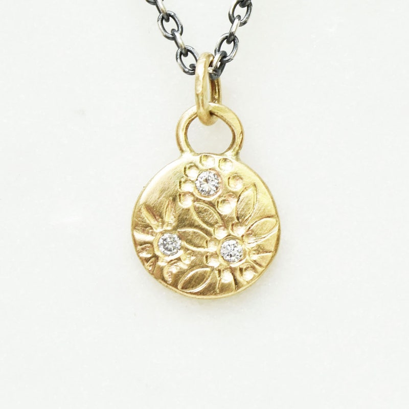 Pebble Pendant 14k - Etsy