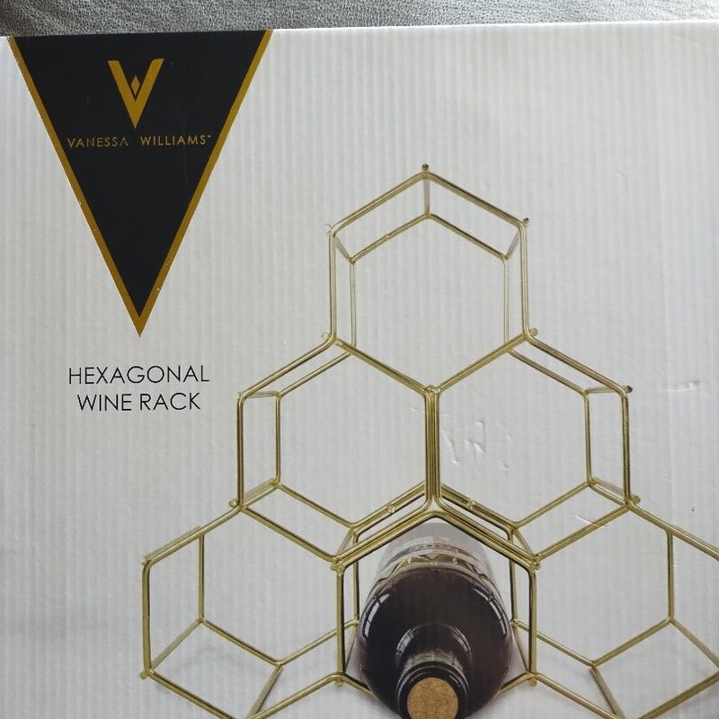 Hexagon Wine Rack - Etsy