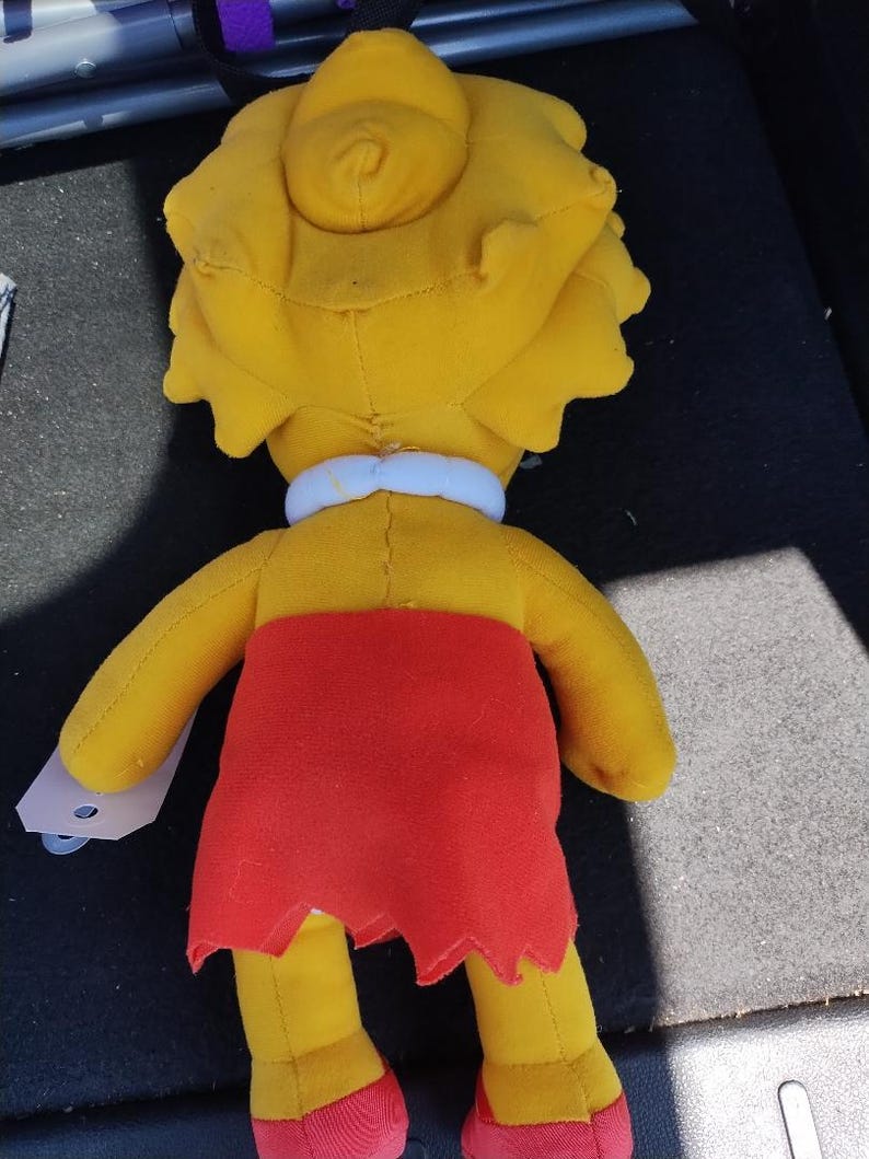 Lisa Simpson Plush Doll of "the Simpsons" - Etsy