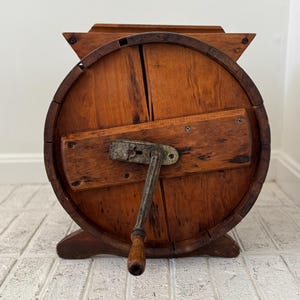 Vintage Wooden Butter Churn — Rustic, Antique - Etsy