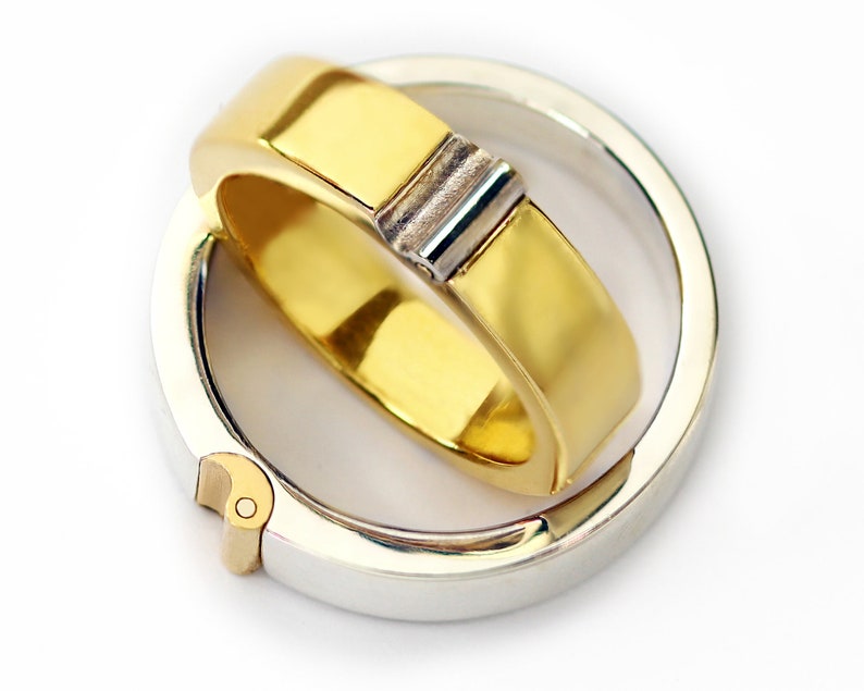 Yin Yang Couple Rings His and Hers Matching Wedding Bands | Etsy