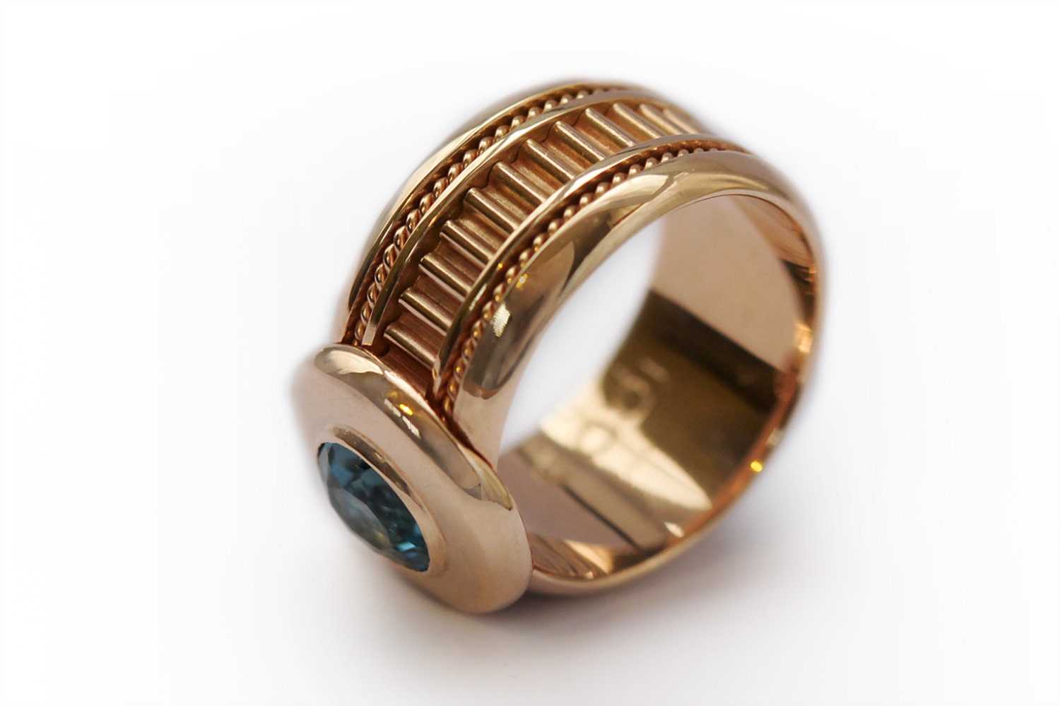 Birthstone Topaz Ring-rose Gold Engagement Ring Rose Gold - Etsy