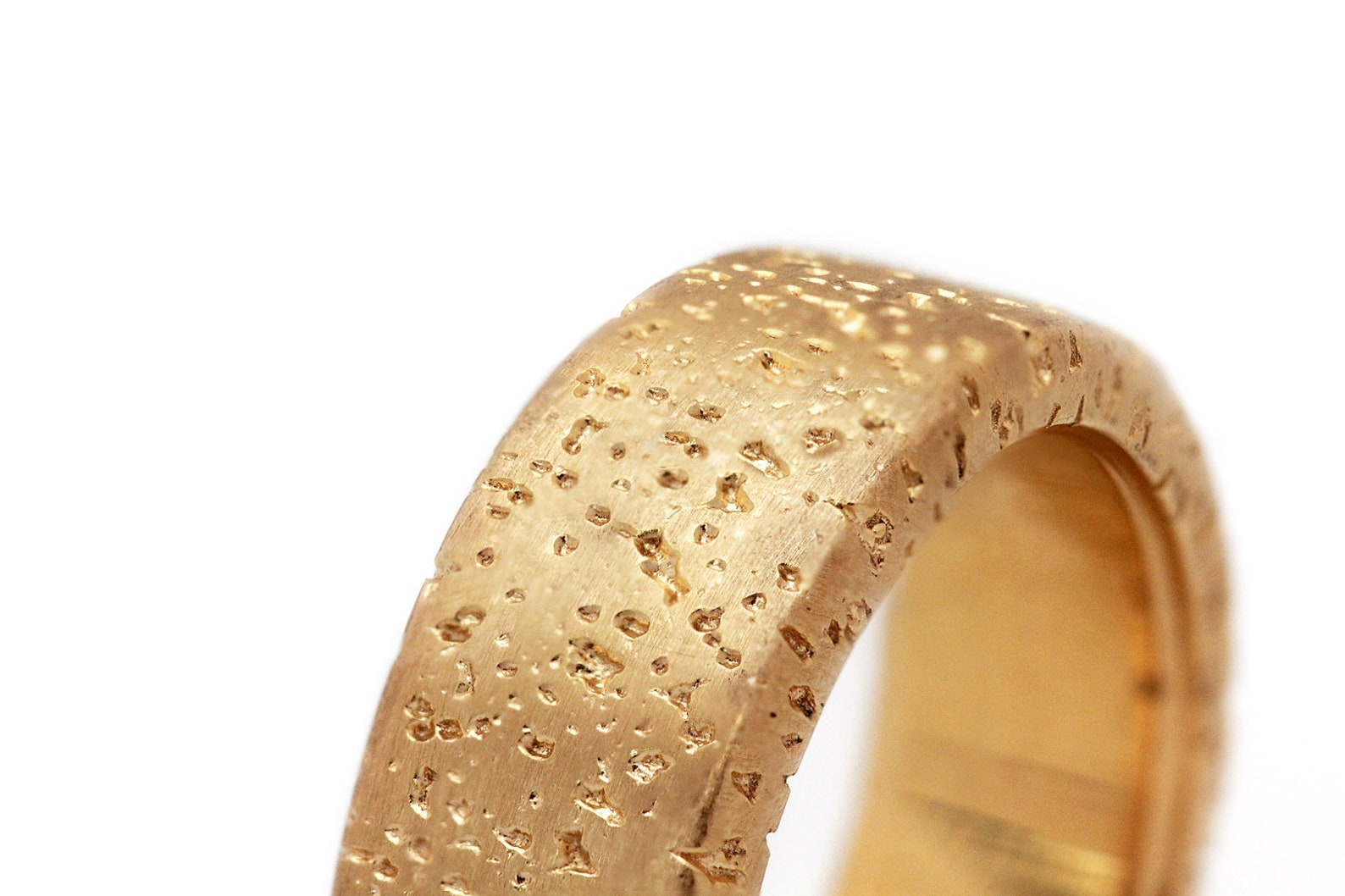 Men Engagement Ring Gold Sun and Moon Ring Set Unique Rustic - Etsy