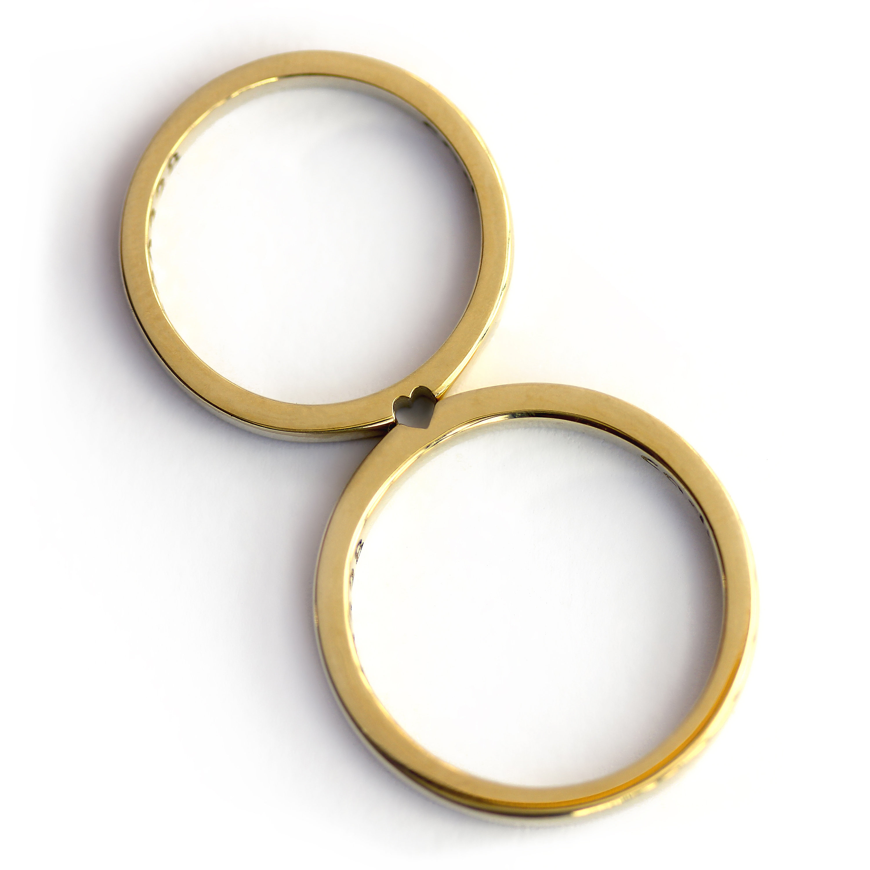 Couple ring set Matching wedding band Couple promise ring | Etsy