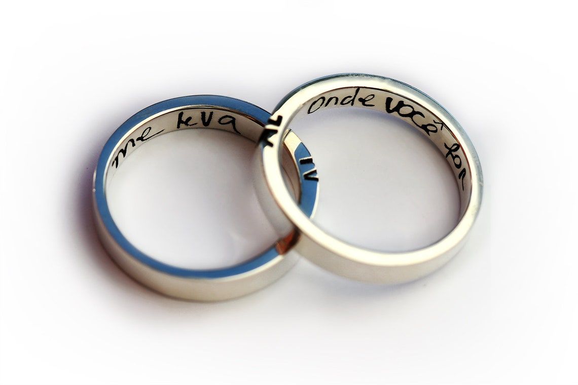 Your Personal Handwriting Engraved, Personalization, Custom Personal ...