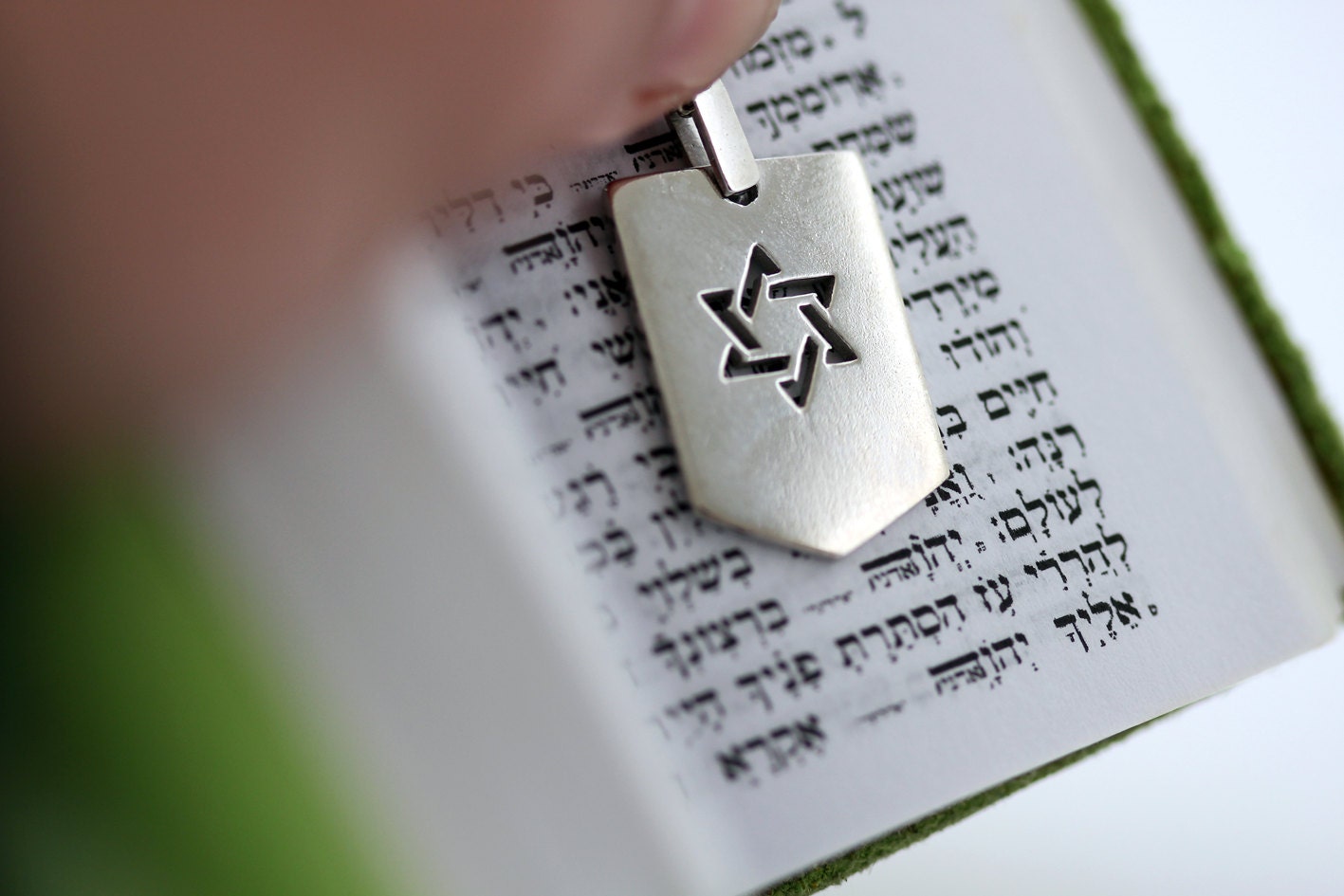 Ster van David, leger ketting, Hanukkah geschenk, sieraden cadeau ...
