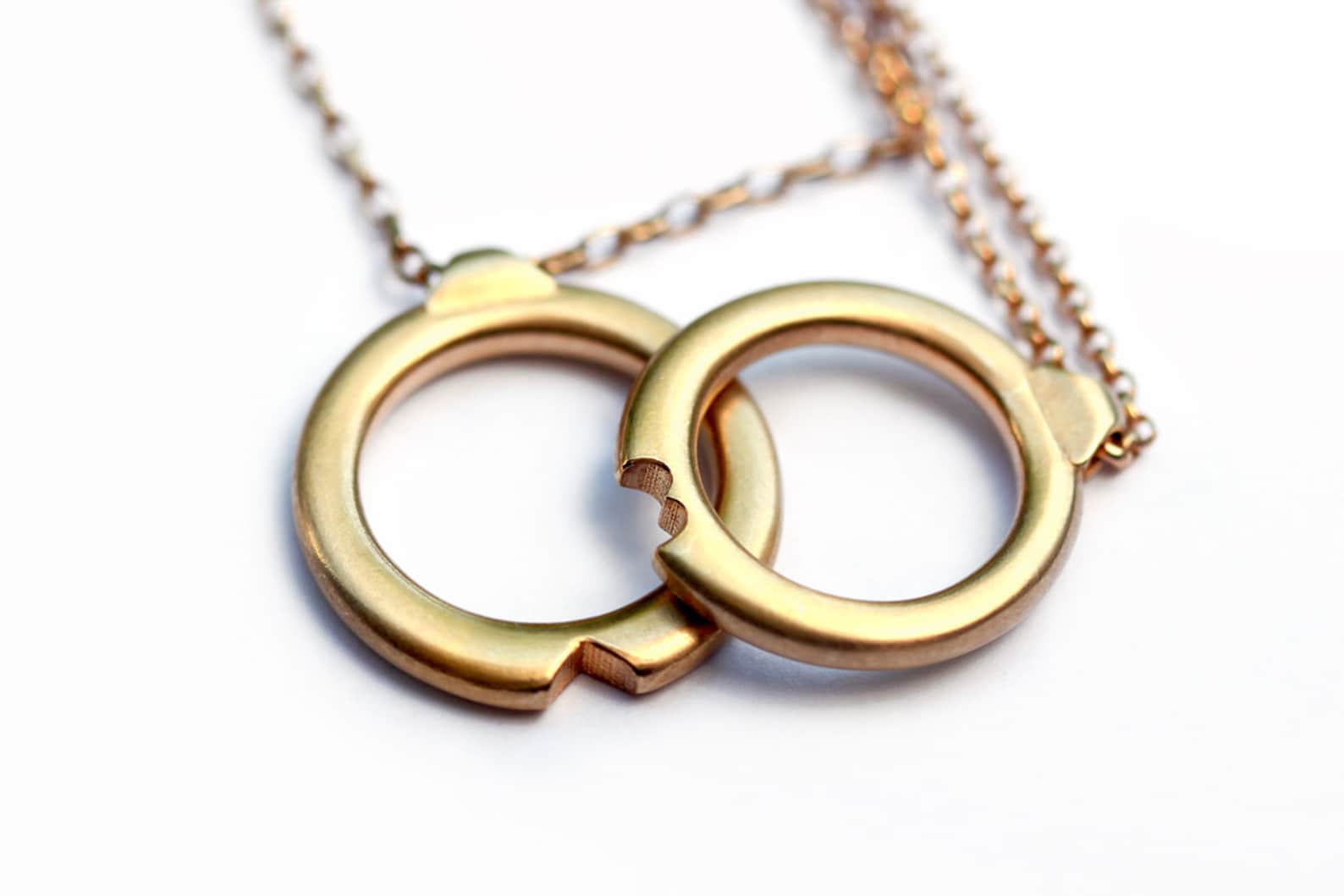 Valentines Day Custom Gifts Split Heart Necklace Set Gifts | Etsy