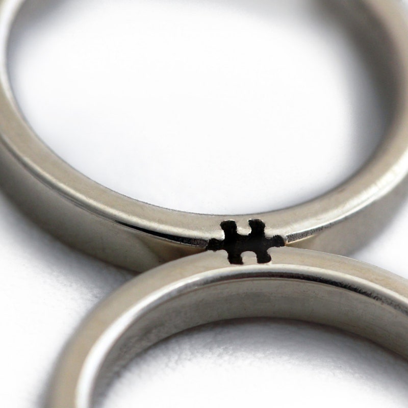 Puzzle Ring Mens - Etsy