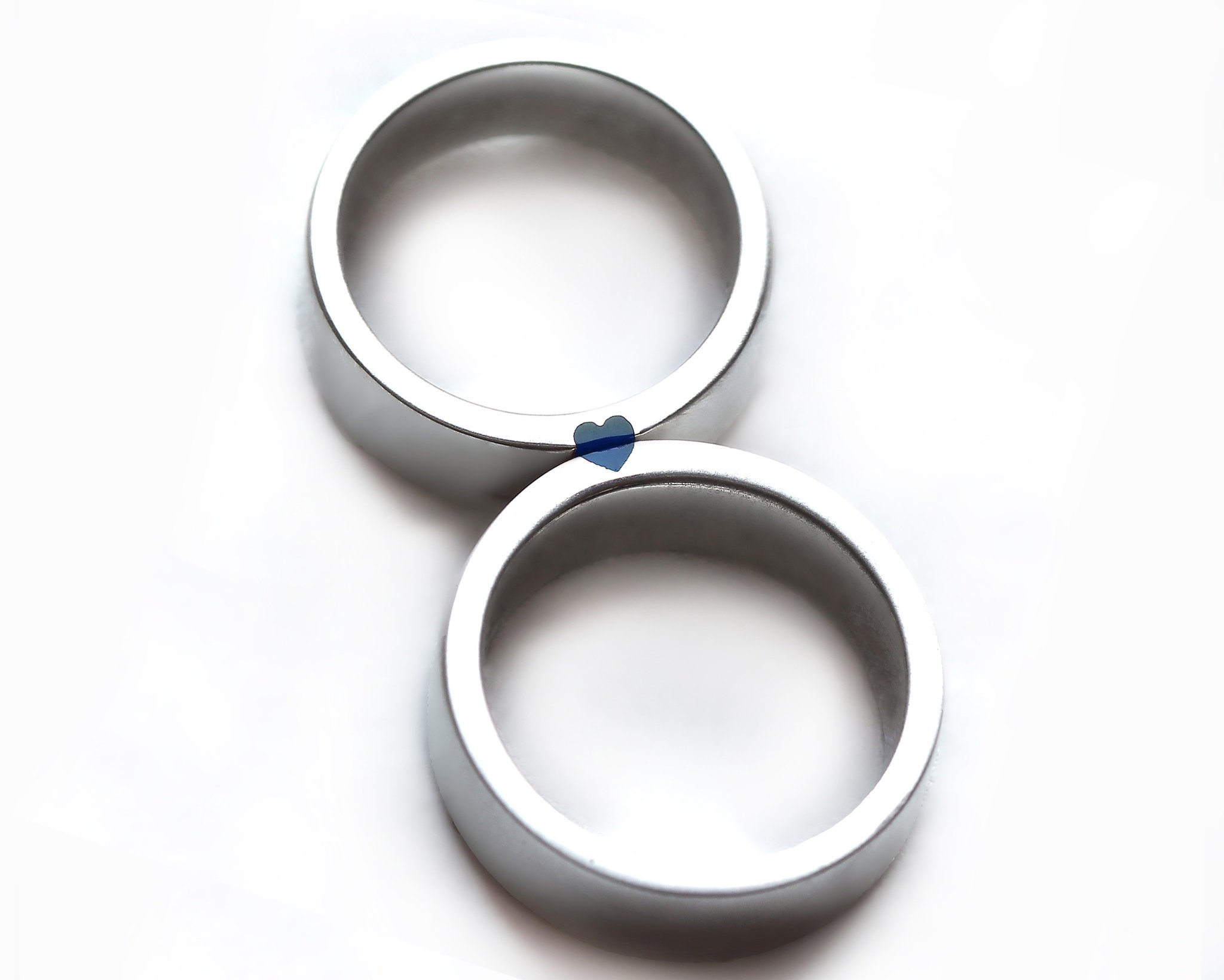 Unique Matching Wedding band Mens Engagement Ring Matching | Etsy