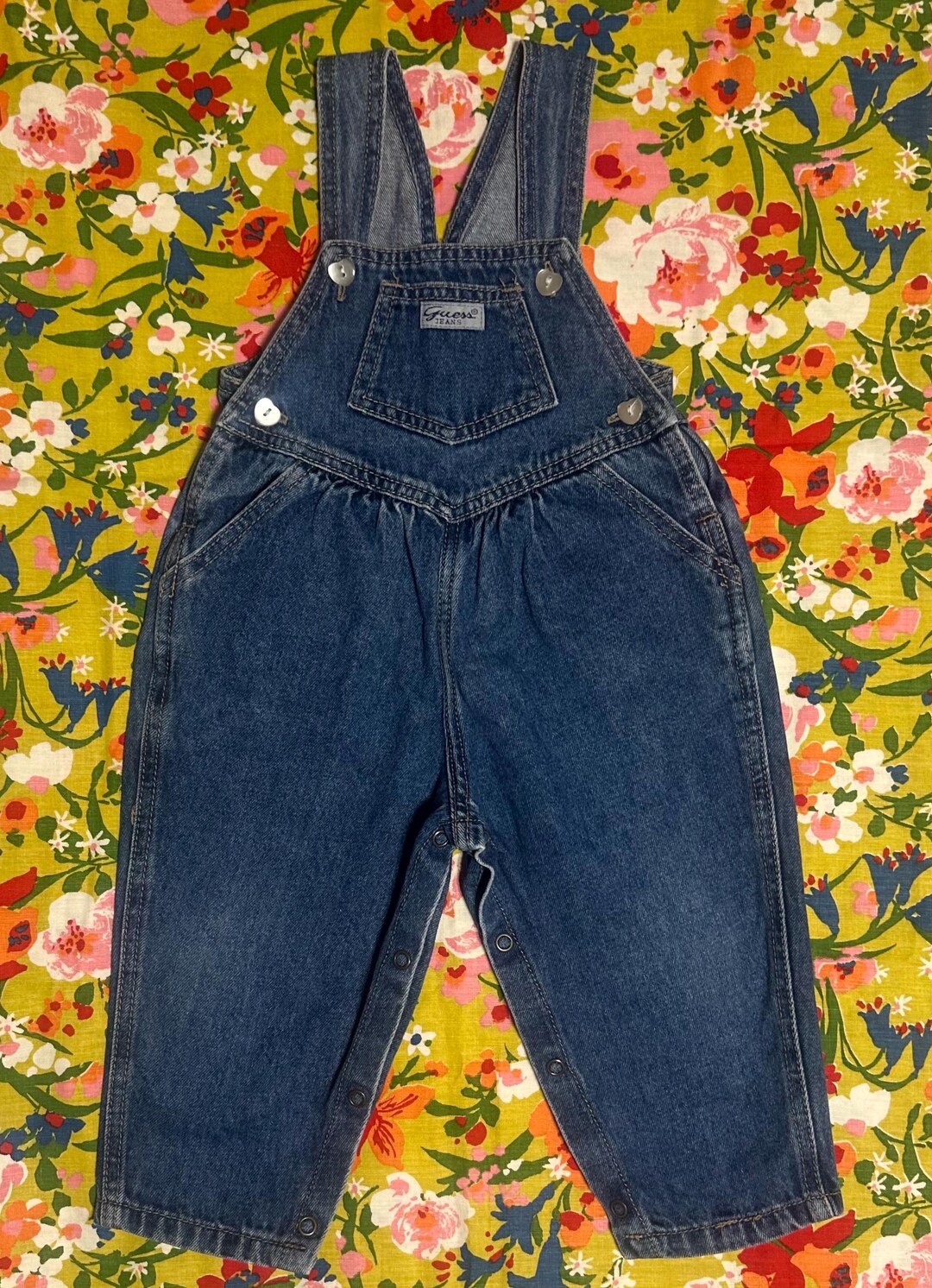 Vintage Guess Toddler Overalls - Etsy