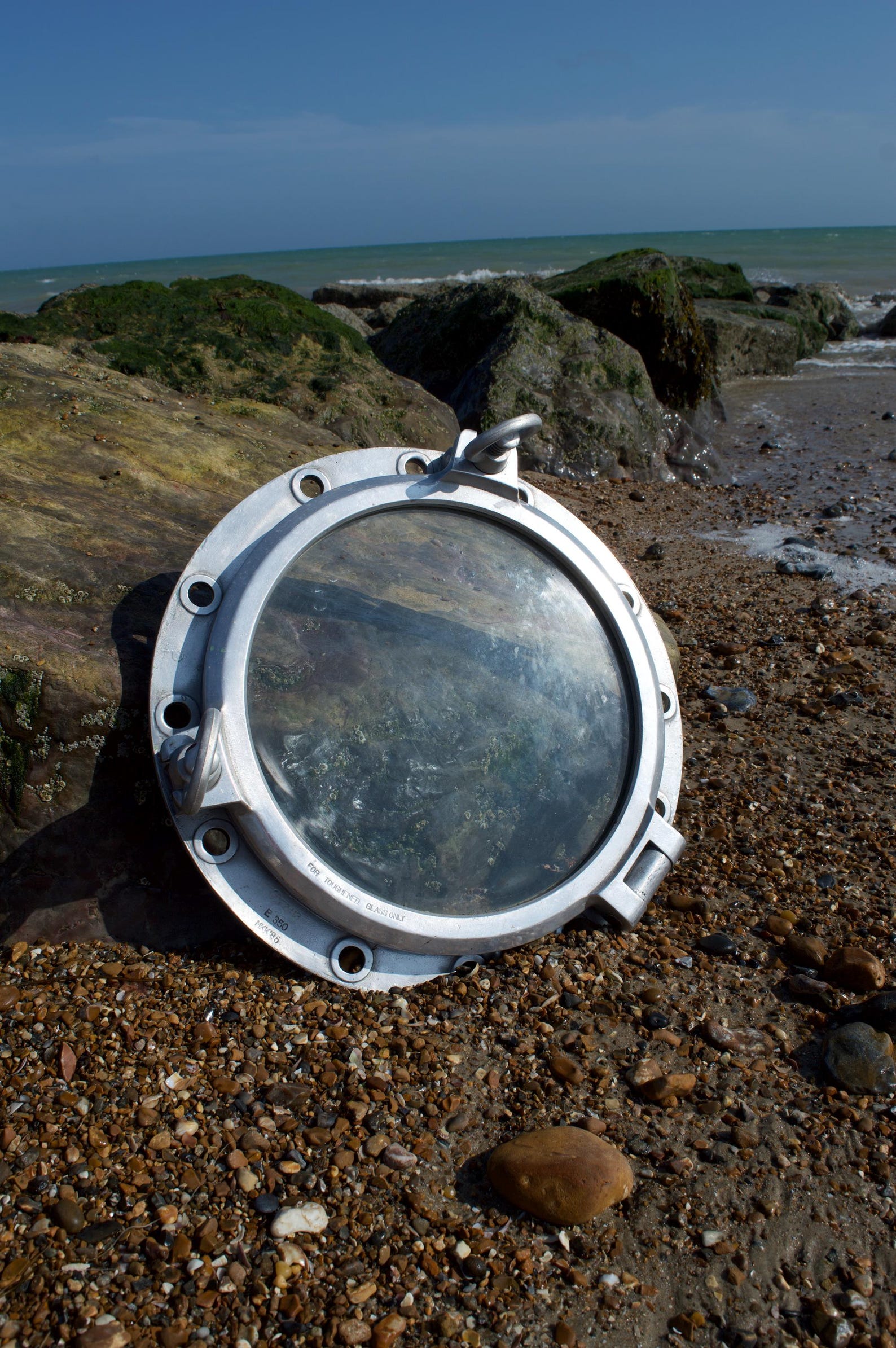 Vintage Authentic Large 2 Key Aluminium Circular Porthole - Ship ...