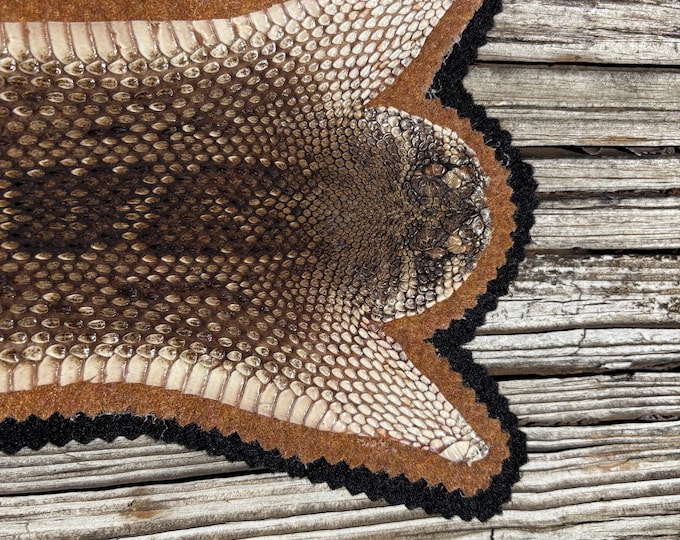 48" Western Diamondback Rattlesnake Skin - Etsy