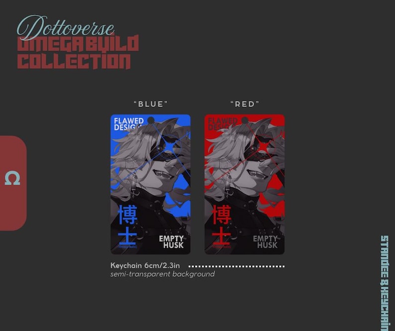 Genshin Impact - Dottore AU Keychains - Etsy