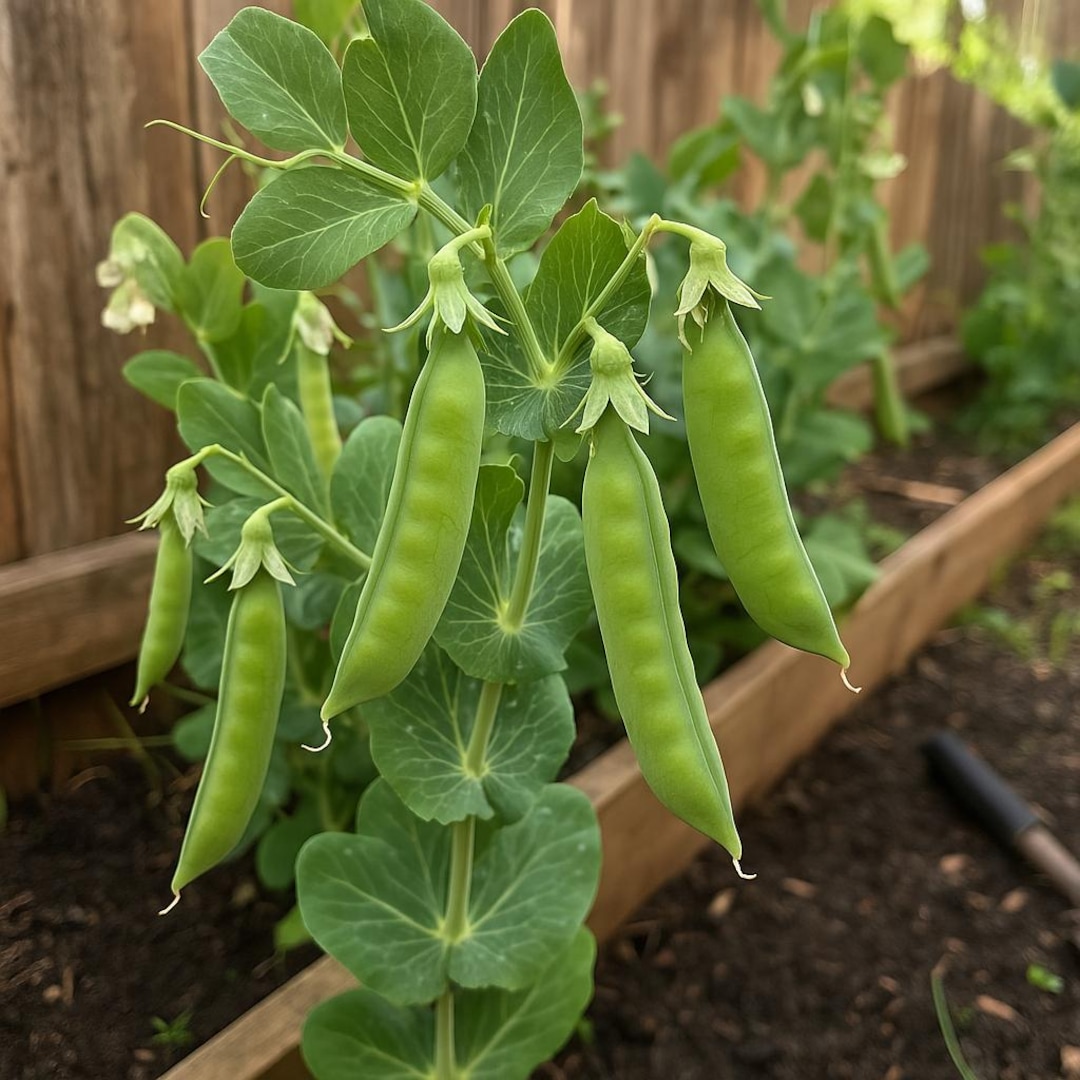 Little Marvel Garden Pea Seeds | Compact Semi-dwarf, NON-GMO, Sweet ...