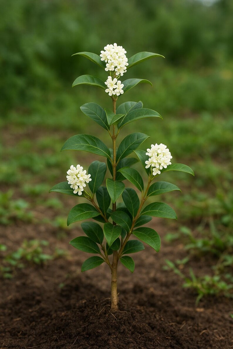 Fudingzhu Tea Olive – Fragrant Osmanthus Starter Plant – Live, Bare ...