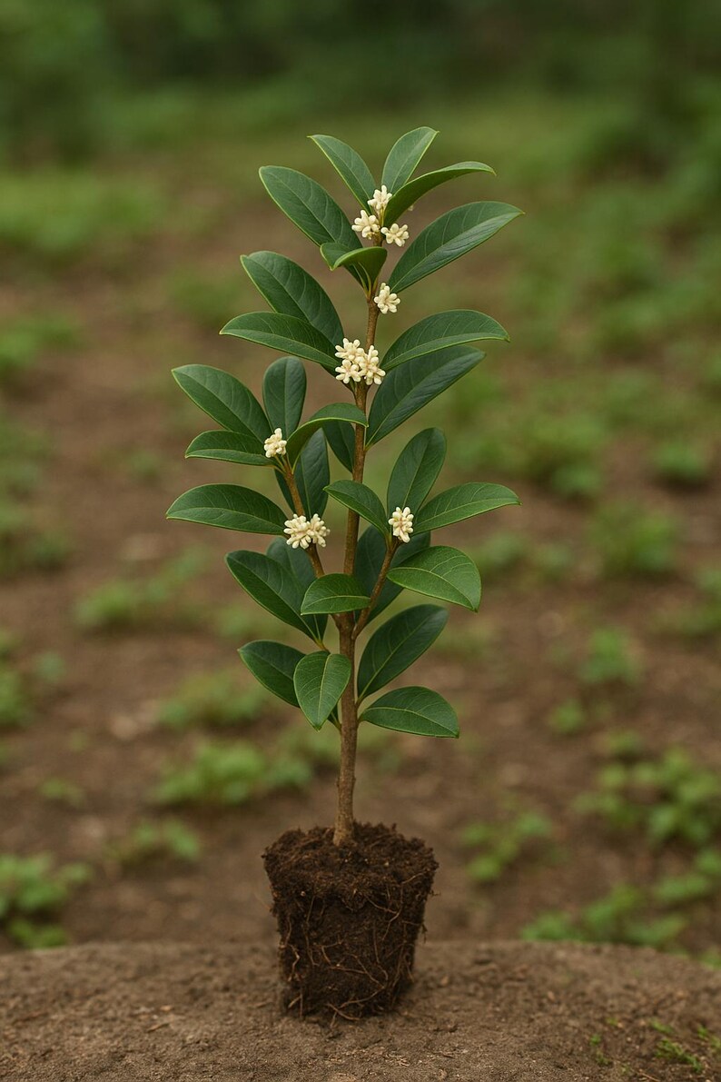 Fudingzhu Tea Olive – Fragrant Osmanthus Starter Plant – Live, Bare ...