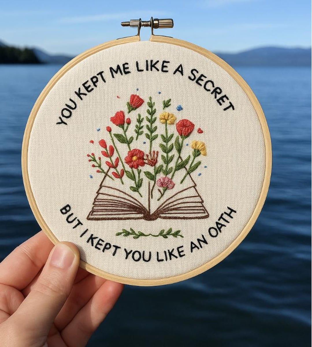 Taylor Swift Embroidery Pattern: All Too Well Inspired (PDF Download ...