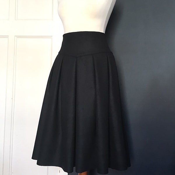 Box Pleat Skirt - Etsy