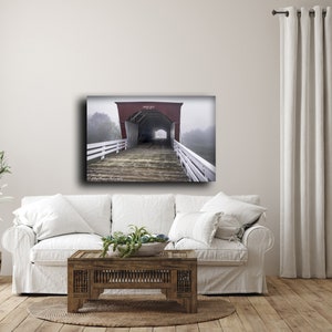 Bridges of Madison County Roseman Covered Bridge Winterset Iowa Fine ...