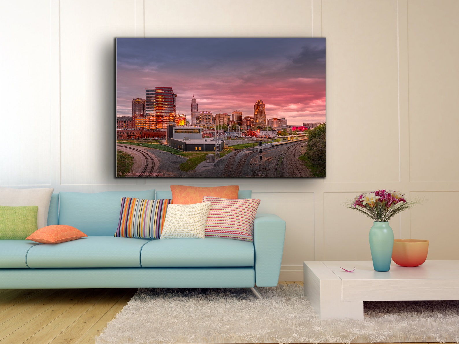Raleigh Print North Carolina Art Fine Art Photography Downtown Skyline ...